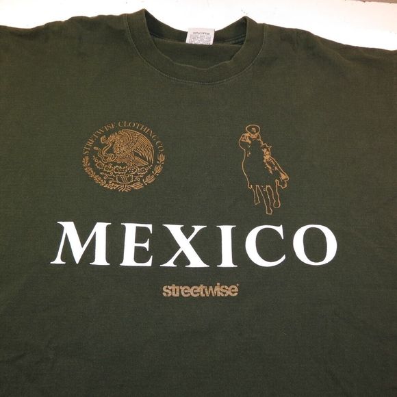 Streetwise | Shirts | Streetwise Clothing Mexico Narco Tee T Shirt Mens ...